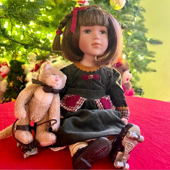 Boyds Bears | Other | Vanessa With Wheeler Rolling Along Boyds Bears ...